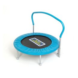 Sportspower Kinder-und-Fitness-Trampolin mit Haltegriff - blau