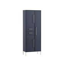 Tchibo - Garderobenschrank &raquo;Kent&laquo; - 67x33x184cm - blau - Holz / Metall