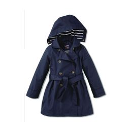 Tchibo - Allwetter-Trenchcoat - M&auml;dchen - Gr. 170/176 - dunkelblau