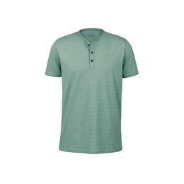 Tchibo - Kurzarm-Henley - Herren - Gr. XXL - gr&uuml;n