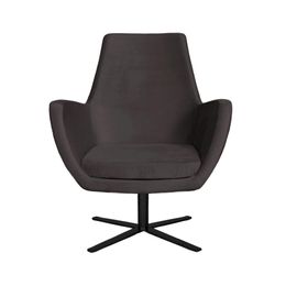Tchibo - Sessel &raquo;Claire&laquo; - 76x76x92cm - schwarz - Polyester / Metall