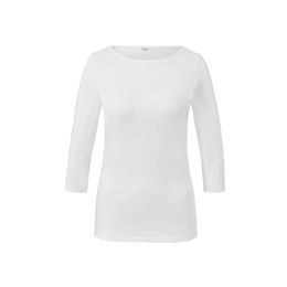Tchibo - Shirt mit 3/4-Arm - Damen - Gr. S - wei&szlig;