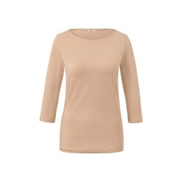 Tchibo - Shirt mit 3/4-Arm - Damen - Gr. M - beige