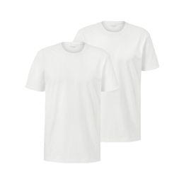Tchibo - 2 T-Shirts - Herren - Gr. L - wei&szlig;