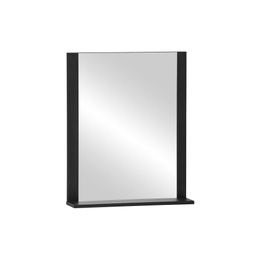 Tchibo - Spiegel &raquo;Edda&laquo; - 59,5x12,5x71cm - schwarz - Holz / Metall