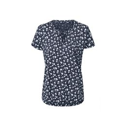 Tchibo - Blusenshirt - Damen - Gr. XL - wei&szlig;/print