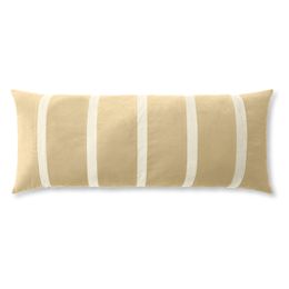 Tchibo - Essenza Samt-Dekokissen &raquo;Isole&laquo; mit F&uuml;llung - beige