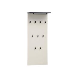Tchibo - Hakenpaneel &raquo;Edda&laquo; - 50x20,9x110,6cm - schwarz - Holz / Metall