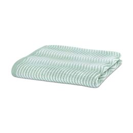 Tchibo - Jacquard-Badetuch - t&uuml;rkis