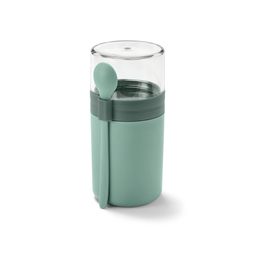 Tchibo - To-go-Joghurt-Becher - dunkelgr&uuml;n