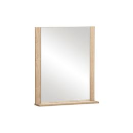 Tchibo - Spiegel &raquo;Emmik&laquo; - 59,5x12,5x71cm - braun - Holz / Metall