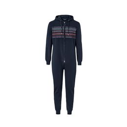 Tchibo - Lounge-Overall - Herren - Gr. XL - wei&szlig;/print