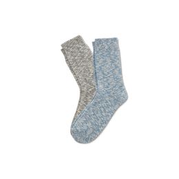 Tchibo - 2 Paar Stricksocken - Damen - Gr. 39-42 - wei&szlig;