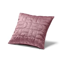 Tchibo - Samt-Dekokissen-Bezug - rosa