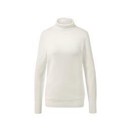 Tchibo - Feinstrick-Rollkragenpullover - Damen - Gr. XL - creme