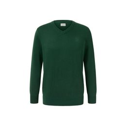 Tchibo - Pullover mit V-Ausschnitt - Herren - Gr. L - dunkelgr&uuml;n