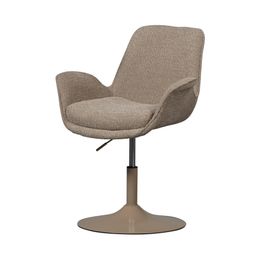 Tchibo - Woood &raquo;Marten&laquo; h&ouml;henverstellbarer Esszimmerstuhl - 70x66x90cm - braun - Polyester