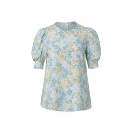 Tchibo - Florale Webbluse - Damen - Gr. 38 - mehrfarbig