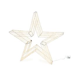 Tchibo - 3D-LED-Stern - 151x20x145cm - silber -