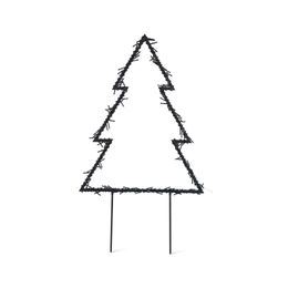 Tchibo - LED-Outdoor-Tanne - schwarz