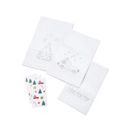 Tchibo - Papiert&uuml;ten-Bastel-Set - wei&szlig;