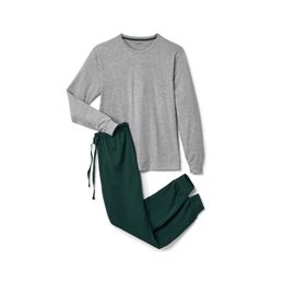 Tchibo - Pyjama - Herren - Gr. S - dunkelgr&uuml;n