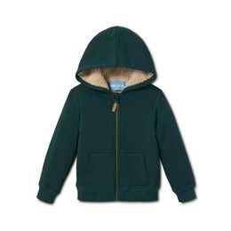 Tchibo - Kapuzen-Sweatjacke - Kinder - Gr. 170/176 - dunkelgr&uuml;n