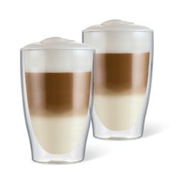 Tchibo - 2 Doppelwandige Latte Macchiato Gl&auml;ser - transparent