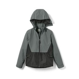 Tchibo - Kinder-Regenjacke - Gr. 134/140 - schwarz