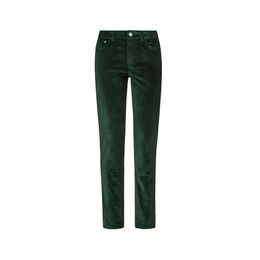 Tchibo - Samthose - Damen - Gr. 38 - dunkelgr&uuml;n