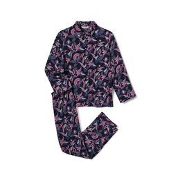 Tchibo - Web-Pyjama - Damen - Gr. 36 - dunkelblau