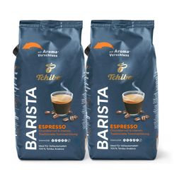 Tchibo - Barista Espresso - 2 x 1 kg Ganze Bohne - Intensit&auml;t: 5/6