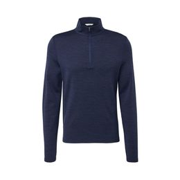 Tchibo - Funktionsshirt mit Wolle - Herren - Gr. M - dunkelblau
