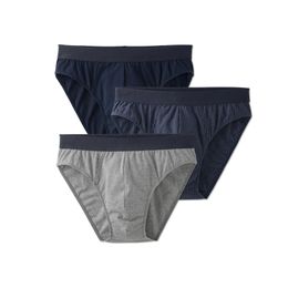 Tchibo - 3 Slips - Herren - Gr. Xl/7 - dunkelblau/gestreift