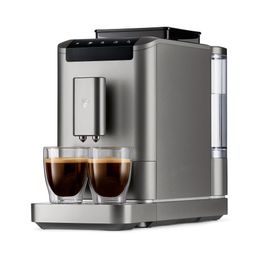 Tchibo - &raquo;Esperto2 Caff&egrave;&laquo; Kaffeevollautomat, Titanium Silver