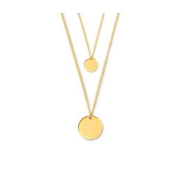 Tchibo - Layer-Silberkette &raquo;Pure Collection&laquo; - gold