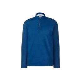 Tchibo - Langarm-Poloshirt - Herren - Gr. L - blau