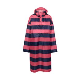 Tchibo - Regenponcho - Damen - Gr. L/Xl - blau/gestreift