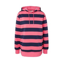 Tchibo - Kapuzen-Sweatpullover - Damen - Gr. S - dunkelblau/gestreift