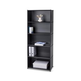 Tchibo - Hohes - 77x40x195cm - schwarz - Stahl / Kunststoff