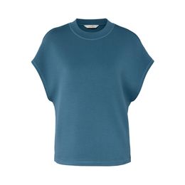 Tchibo - Premium-Kurzarm-Pullover - Damen - Gr. L - blau
