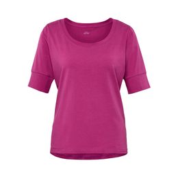 Tchibo - Halbarm-Sportshirt - Damen - Gr. L - pink