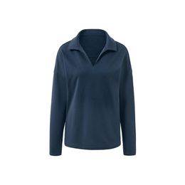 Tchibo - Lounge-Sweatshirt - Damen - Gr. L - dunkelblau