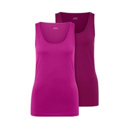 Tchibo - 2 Tops - Damen - Gr. L - pink