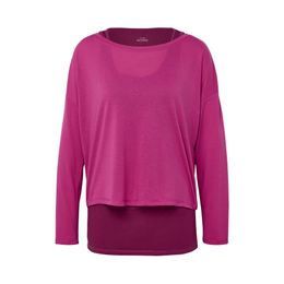 Tchibo - 2-in-1-Sportshirt - Damen - Gr. XXL - pink