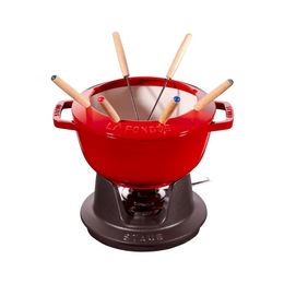 Staub Fondue-Set - silber