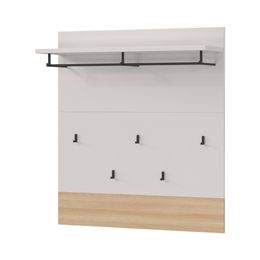 Tchibo - Garderobenpaneel &raquo;Arluno&laquo; - 96x30x107cm - braun -