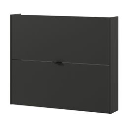 Tchibo - Schuhschrank &raquo;Ameca&laquo; - 100x18x83cm - braun - Holz / Metall