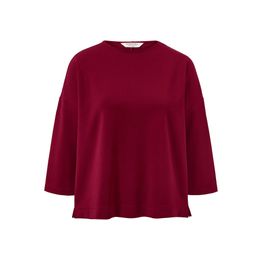 Tchibo - Sweatshirt mit 3/4-Arm - Damen - Gr. XL - bordeaux