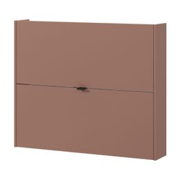 Tchibo - Schuhschrank &raquo;Ameca&laquo; - 100x18x83cm - braun - Holz / Metall